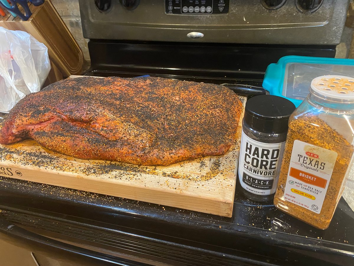 Brisket on the Recteq 590 - Austin Young