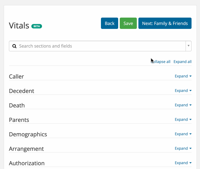 NEW: Configurable Vitals Page in Passare